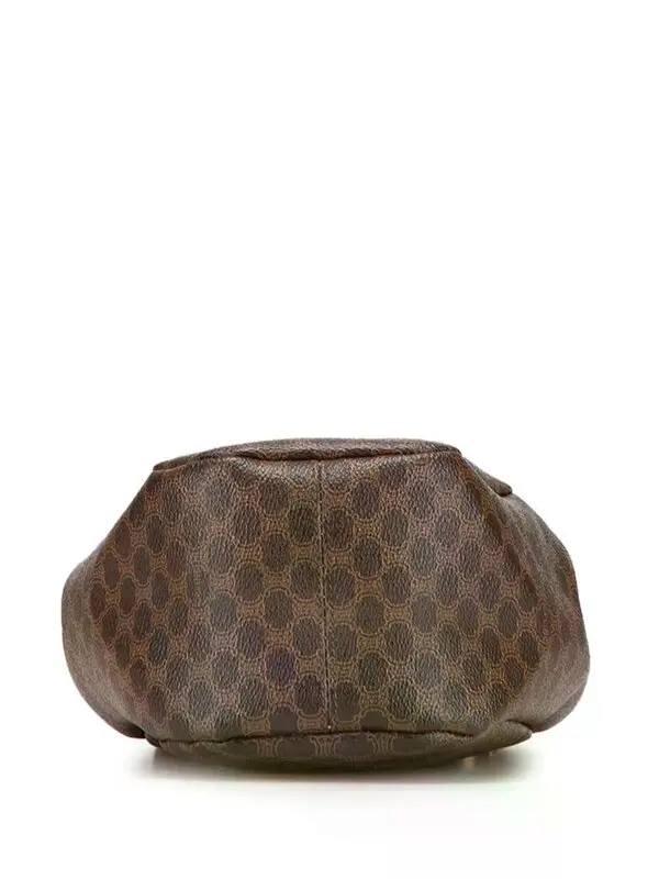 Celine 1990-2010 Macadam Coated Canvas Bucket Bag