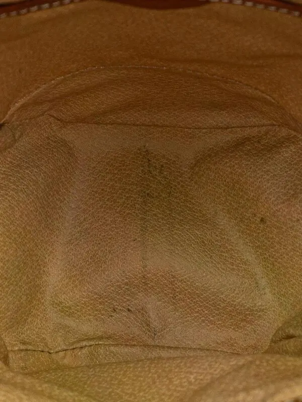 Celine 1990-2010 Macadam Coated Canvas Bucket Bag