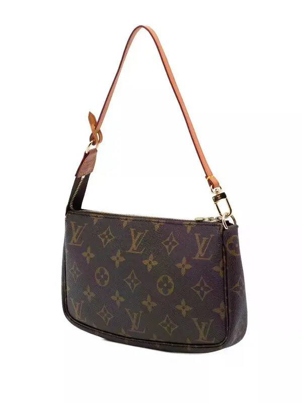 LOUIS VUITTON 1999 Monogram Pochette Accessoires Shoulder Bag