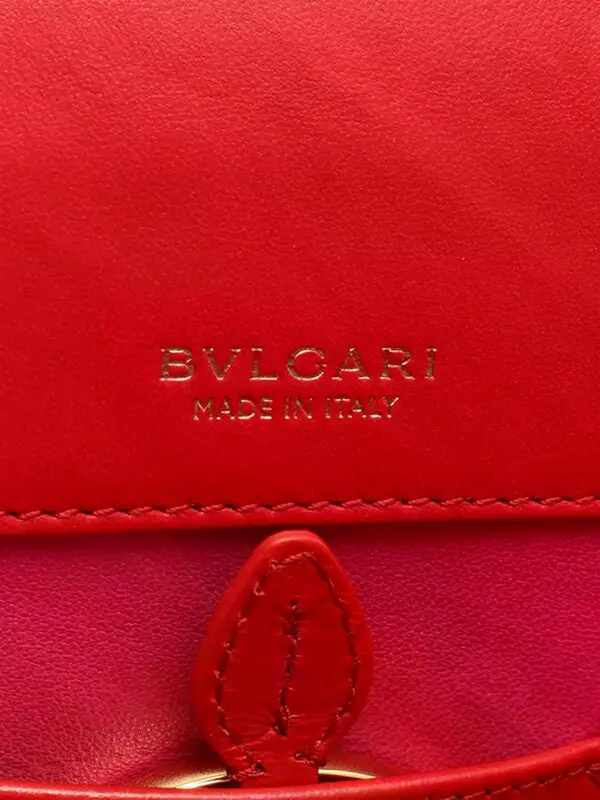 BVLGARI 2020-2026 Leather Serpenti Forever Maxi Chain Top Handle Bag Satchel