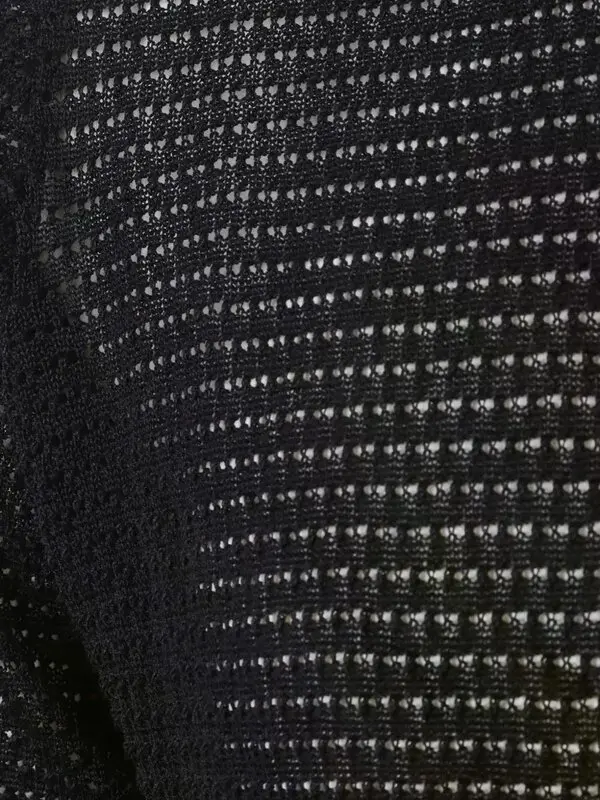 Tagliatore Tracy Mesh-knit Shirt