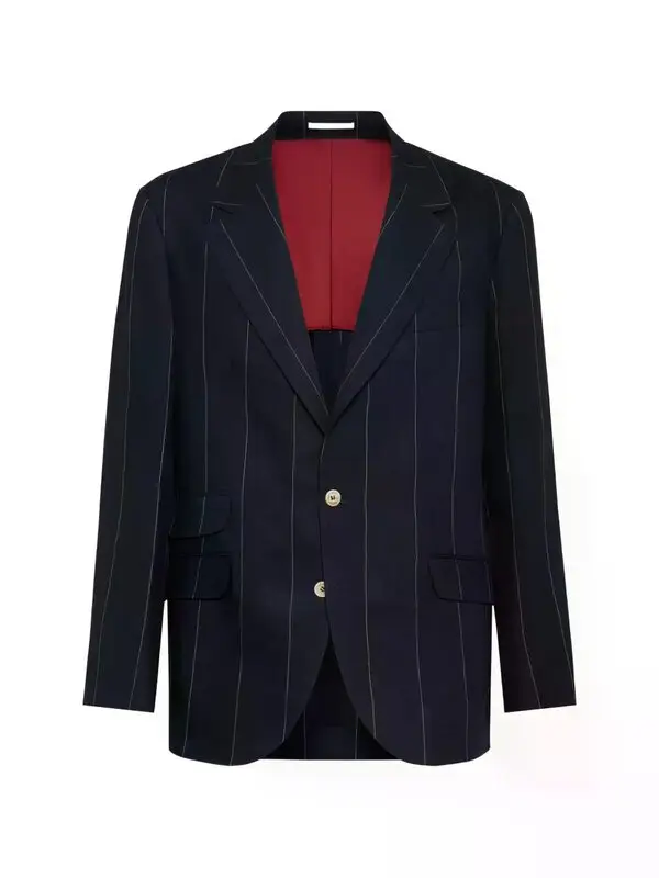 Brunello Cucinelli Pinstripe Blazer