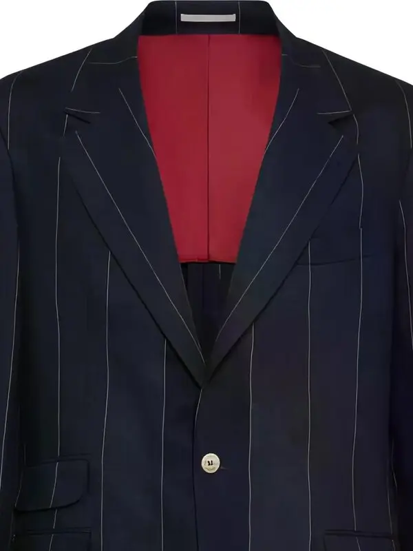 Brunello Cucinelli Pinstripe Blazer
