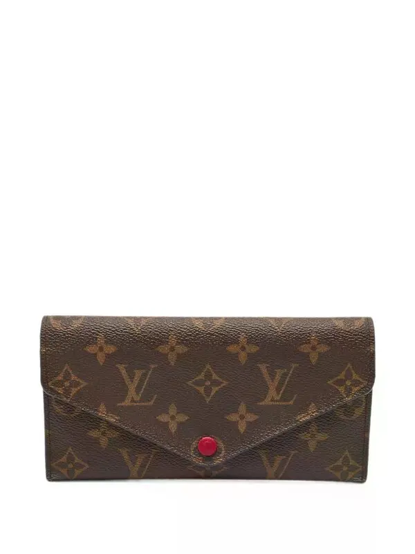 LOUIS VUITTON 2018 Josephine Monogram Canvas Wallet - Brown