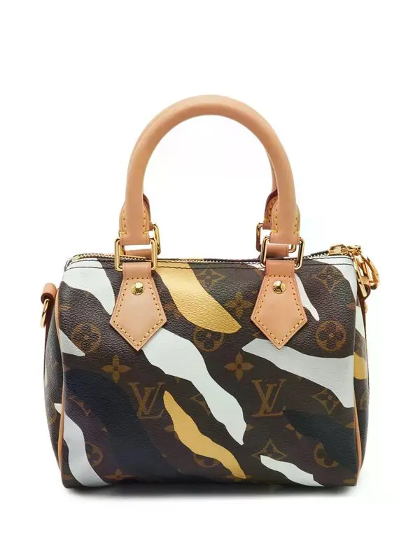LOUIS VUITTON 2020 X Lol Speedy Bandouliere Bb Tote Bag - Brown