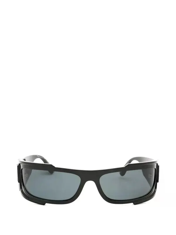 Versace Rectangle-frame Sunglasses - Black