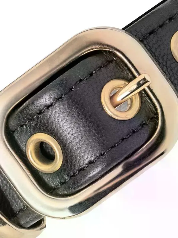 JENNIFER BEHR Buckle-detail Pony Wrap - Black
