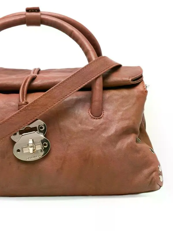 ZANELLATO Small Dotta Officina Leather Tote Bag