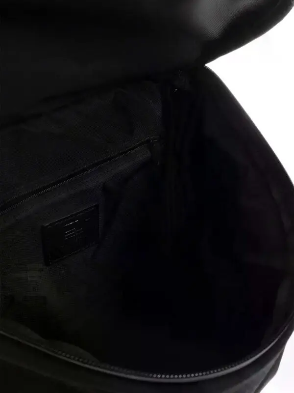 Yohji Yamamoto Gb/lea/ny-b Drape Panelled Backpack