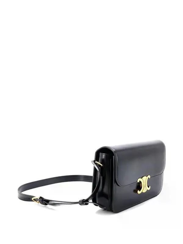 Celine Triomphe Shoulder Bag Smooth Calfskin Medium Crossbody Bag