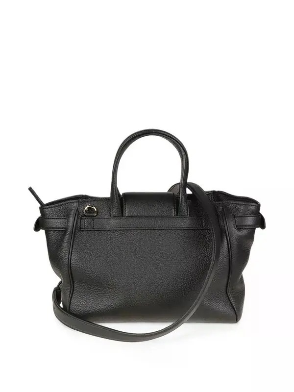LANCEL P Thea Grained Tote Bag - Black