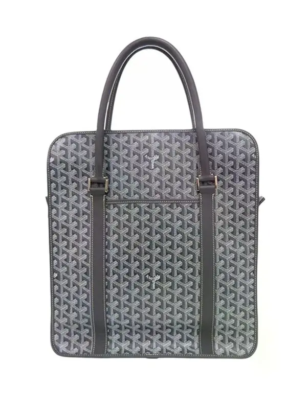 Goyard 2000-2026 Goyardine Bourgogne Tote Bag - Black