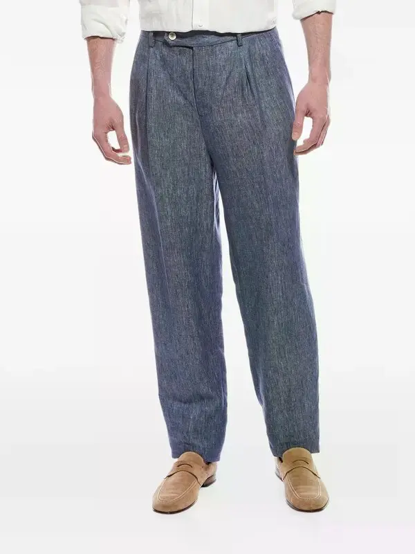 Brunello Cucinelli Pleated Straight-leg Trousers
