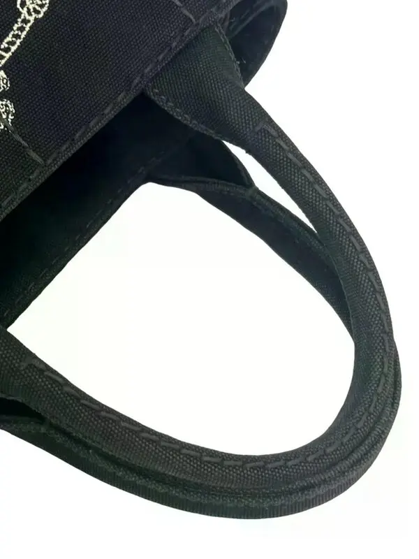 Prada 2013-2026 Small Canvas Canapa Logo Tote Satchel