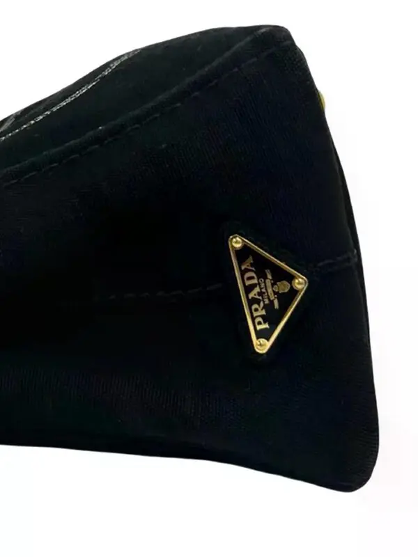 Prada 2013-2026 Small Canvas Canapa Logo Tote Satchel