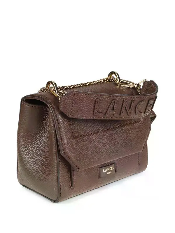 LANCEL S Ninon Logo-embossed Shoulder Bag - Brown