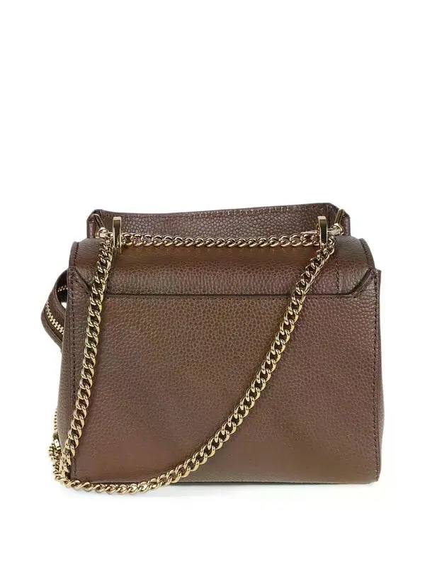 LANCEL S Ninon Logo-embossed Shoulder Bag - Brown