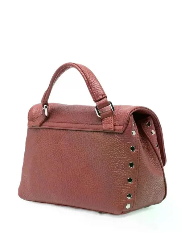 ZANELLATO Mini Postina Daily Studded Leather Tote Bag