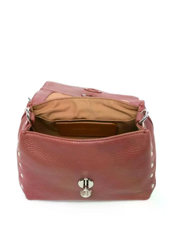 ZANELLATO Mini Postina Daily Studded Leather Tote Bag