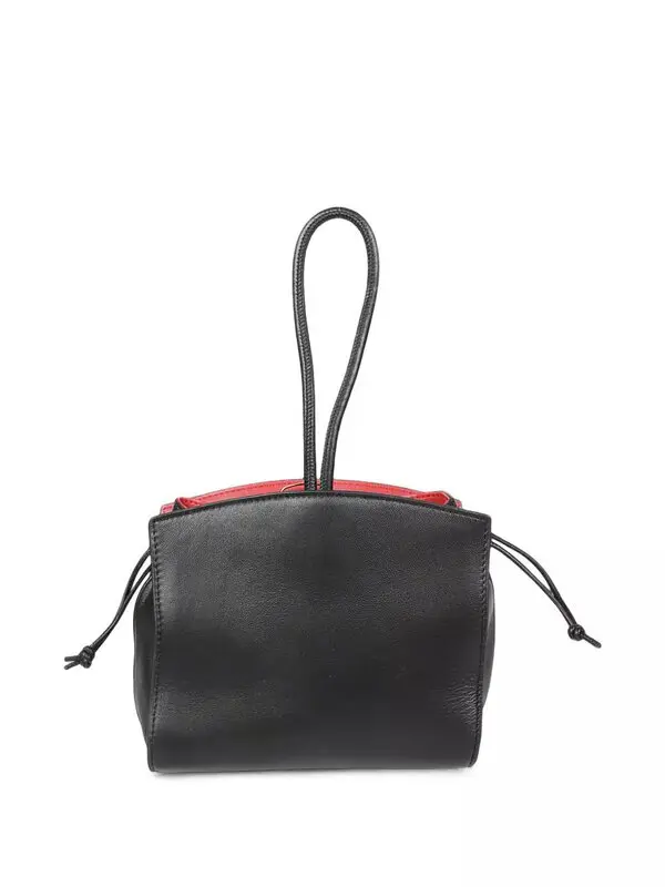 Patrizia Pepe Fly-plaque Drawstring Shoulder Bag