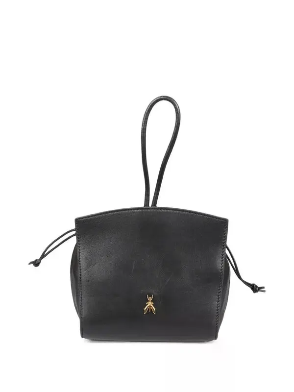 Patrizia Pepe Fly-plaque Drawstring Shoulder Bag