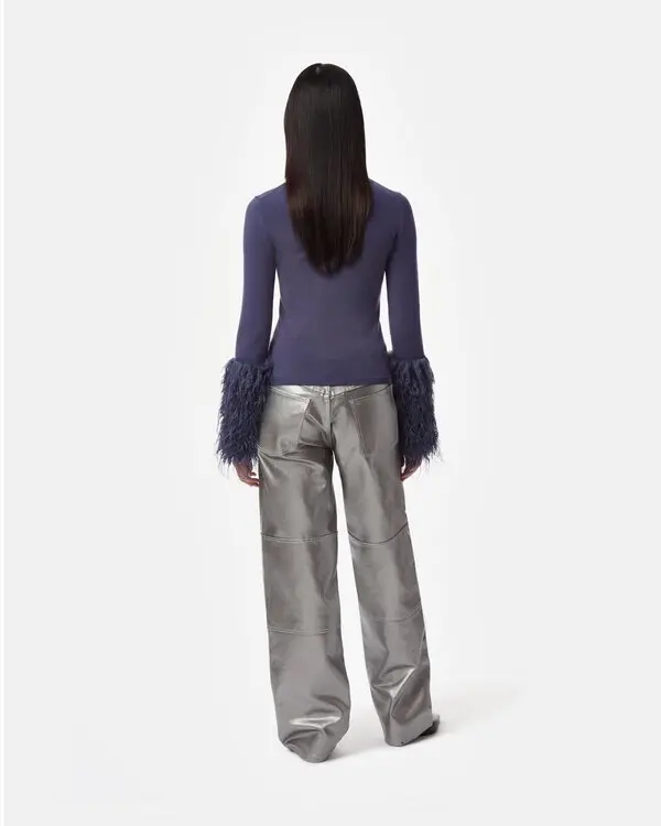 Apparis Wyatt Laminated Barrel Jeans