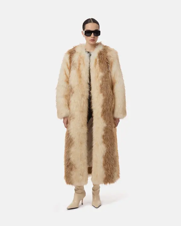 Apparis Solange Fox Maxi Coat