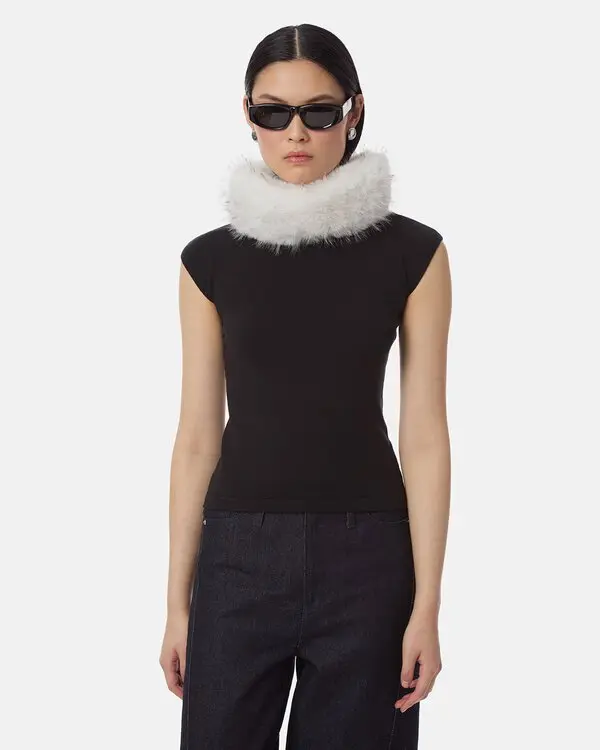 Apparis Vail Top - Noir/blanc Multi