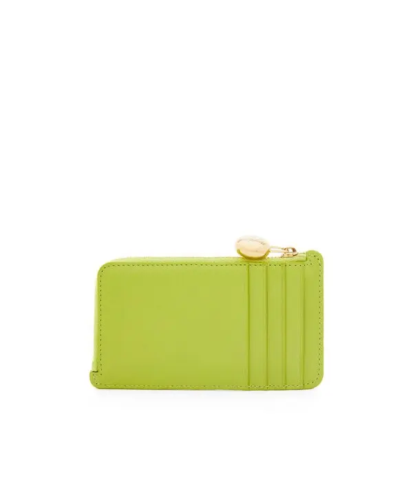 Loewe Pebble Coin Cardholder In Shiny Nappa Calfskin