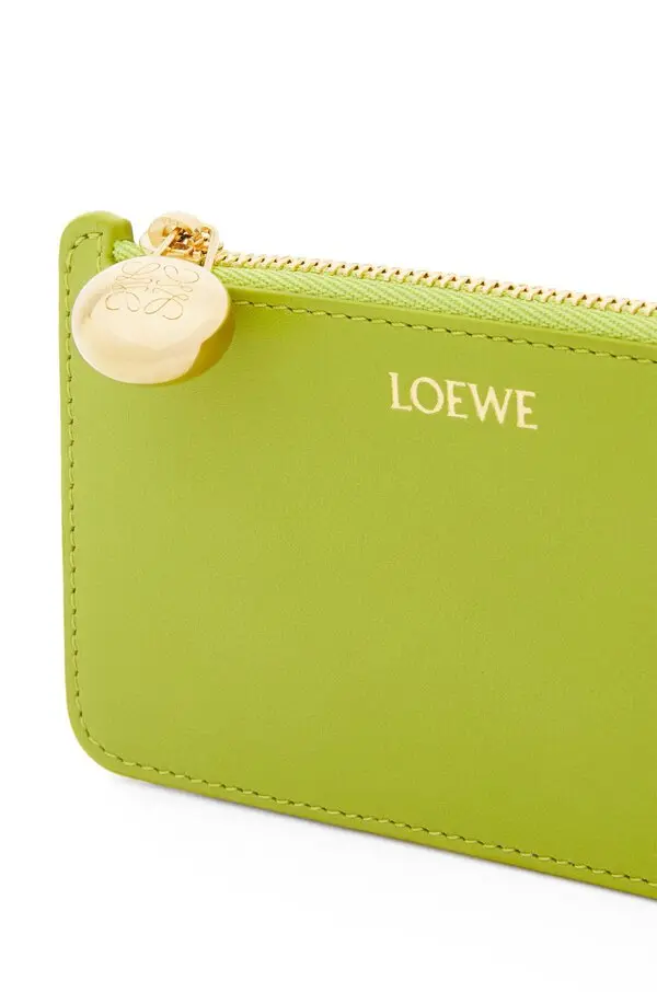 Loewe Pebble Coin Cardholder In Shiny Nappa Calfskin