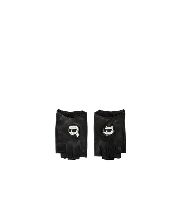 Karl Lagerfeld Ikonik 2.0 Fingerless Gloves
