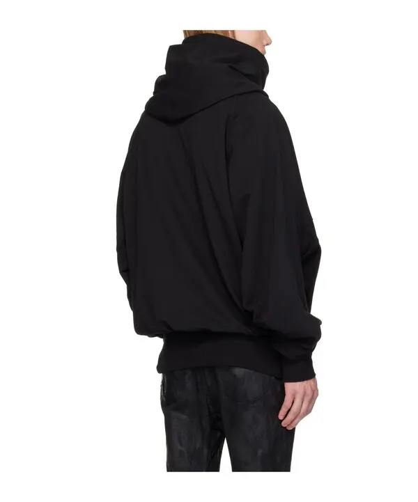 JULIUS W Neck Hoodie