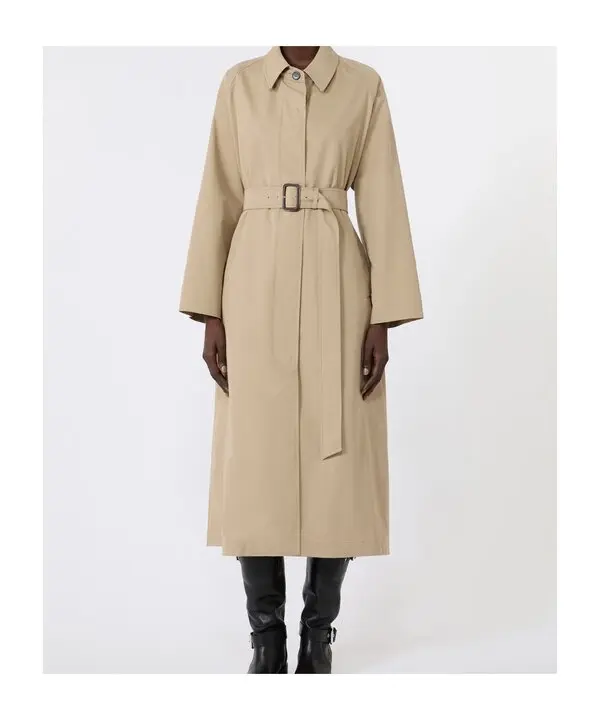 Max Mara Water-repellent Gabardine Trench Coat