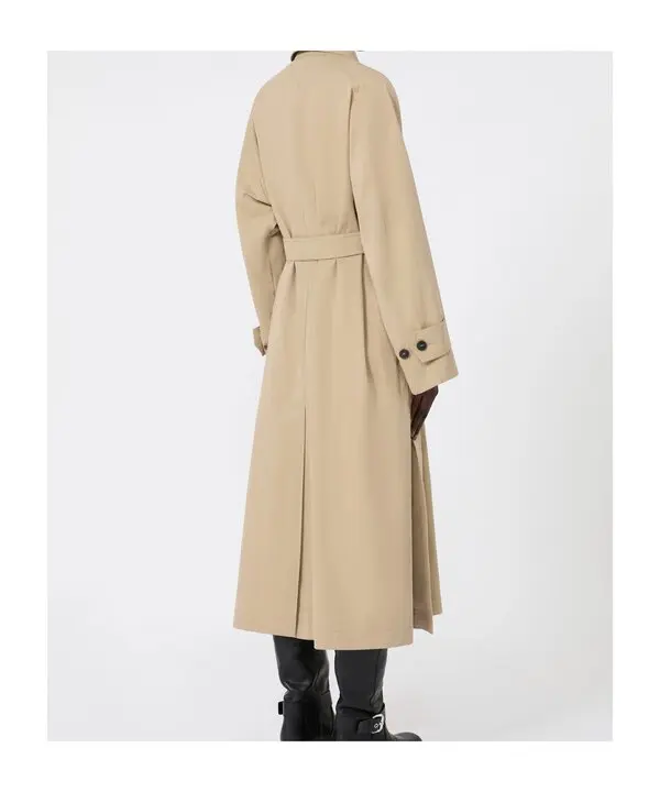 Max Mara Water-repellent Gabardine Trench Coat