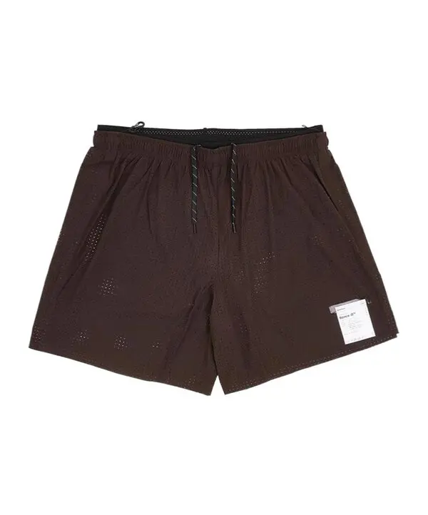 Satisfy Space-o 5 Laser-perforated Performance Shorts