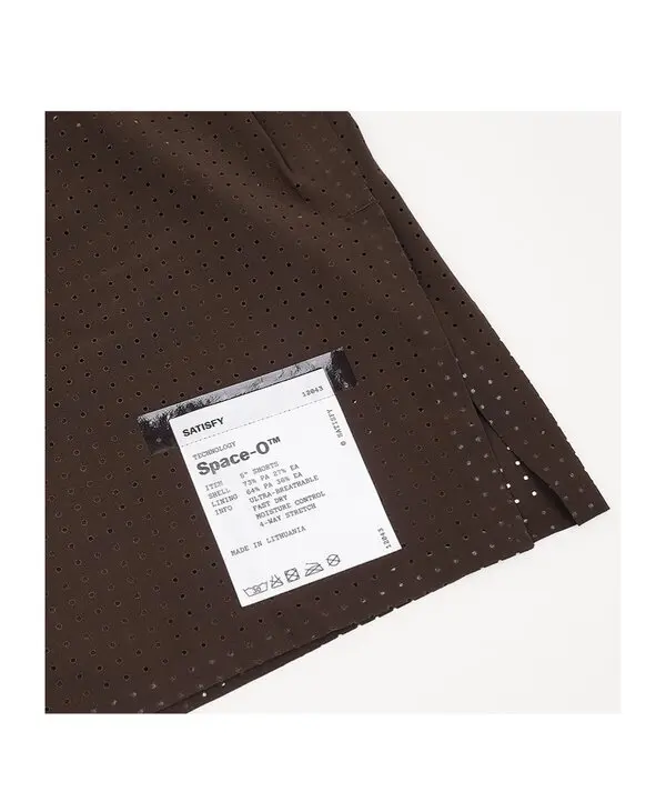 Satisfy Space-o 5 Laser-perforated Performance Shorts