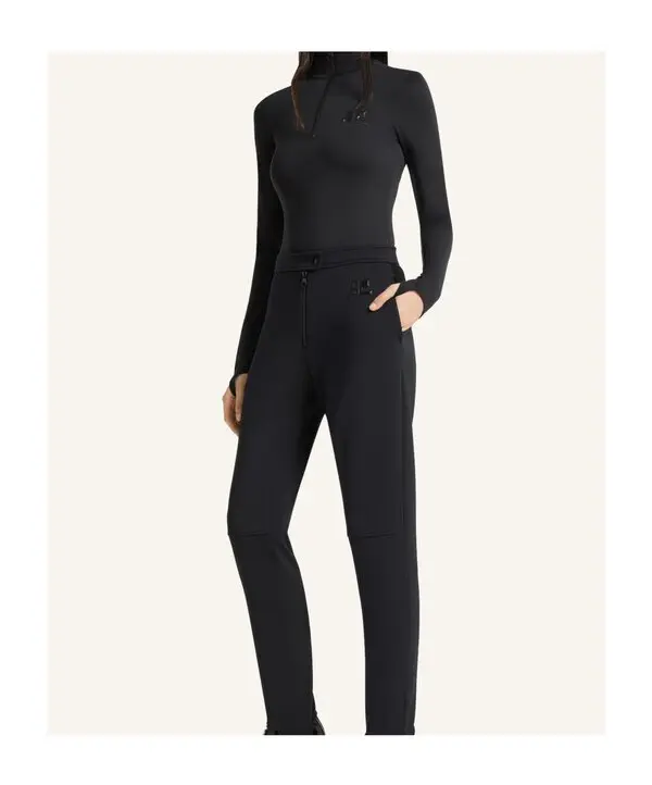 COURREGES Courrèges Zipped Second Skin Mockneck Top