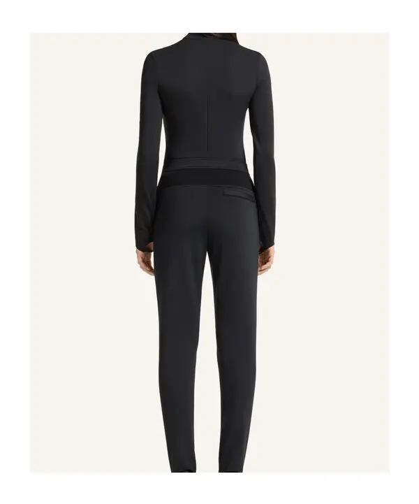 COURREGES Courrèges Zipped Second Skin Mockneck Top