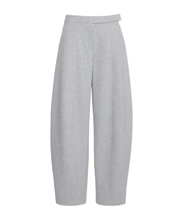 Sportmax Fleece Trousers Light Grey