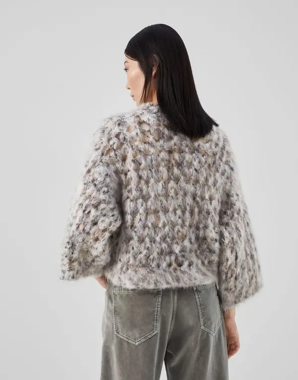 Brunello Cucinelli Fluffy Net Open-knit Jumper