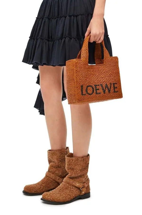 Loewe Small Font Tote Hand Bag