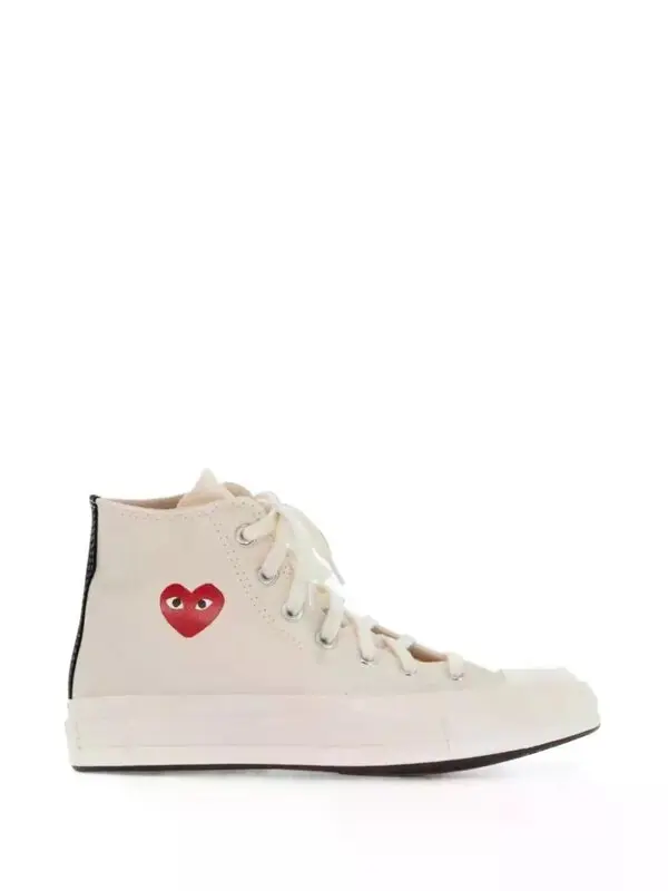 Play Comme Des Garcon X Converse Chuck Taylor 70 Heart-patch Sneakers