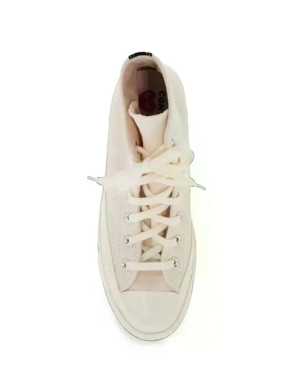 Play Comme Des Garcon X Converse Chuck Taylor 70 Heart-patch Sneakers