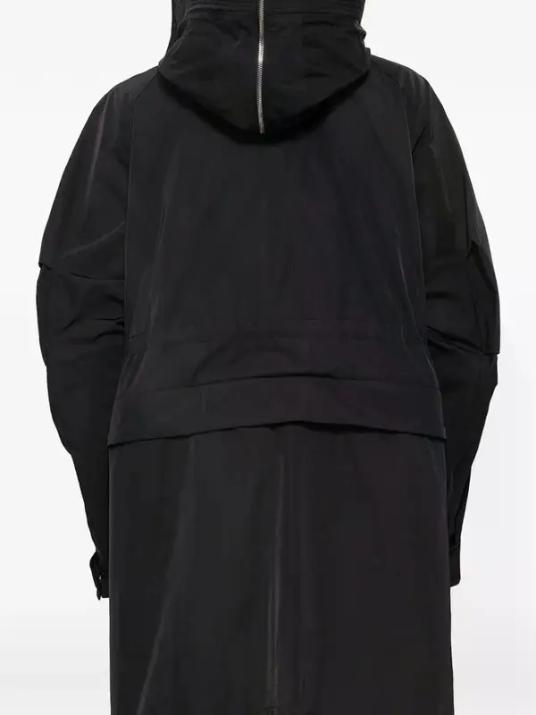 JUUN.J Hooded Panelled Coat