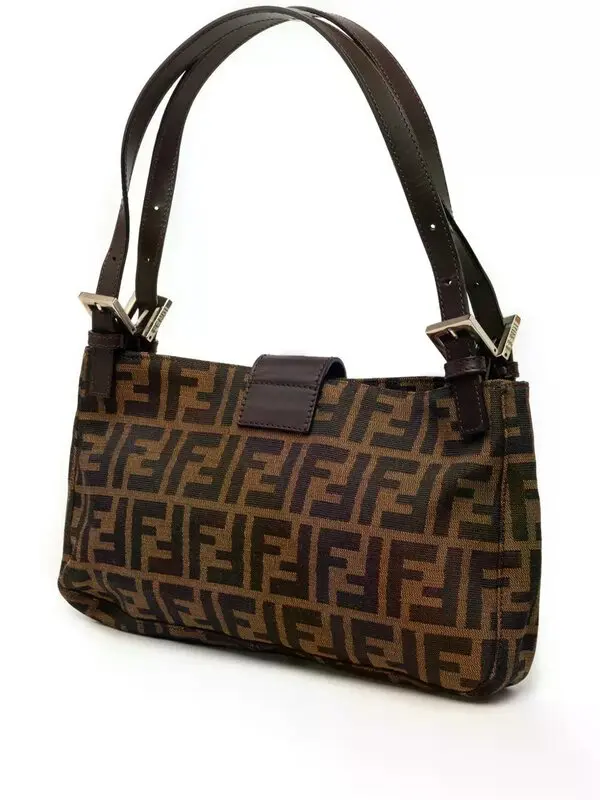 Fendi 20th Century Zucca Canvas Shoulder Bag