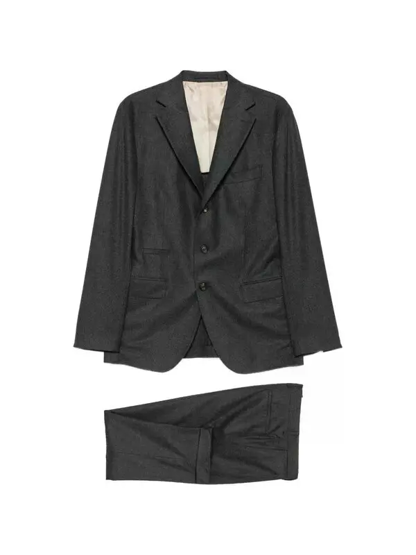 Eleventy Single-breasted Notched-lapel Suit