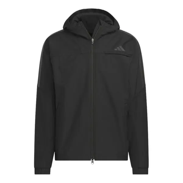 Adidas Warm Woven Hooded Jacket - Black