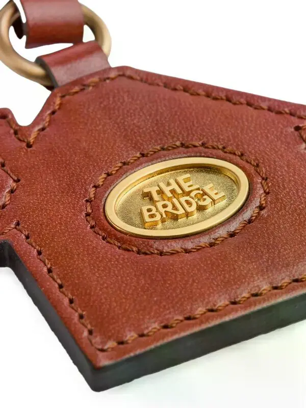 THE BRIDGE House-shape Leather Keyring