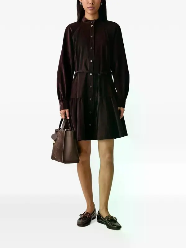 Marc O'polo Corduroy Tiered Mini Dress