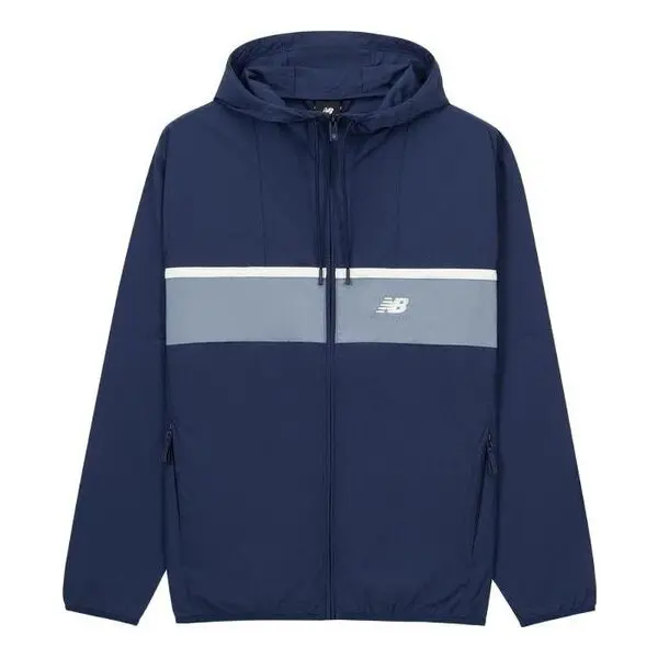NEW BALANCE 90asia Sizing 's Windbreaker - Navy